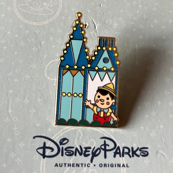 Disney | Accessories | Disney Parks Pinocchio Its A Small World Holiday ...